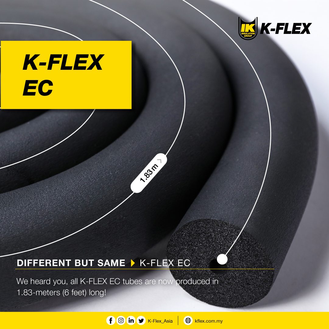 K-FLEX EC - Dust and Fibre Free Insulation For HVAC/R - K-FLEX
